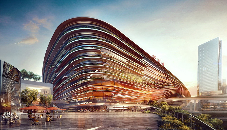 Nikken Sekkei Wins Design Competition for China’s Largest Transport Hub ...