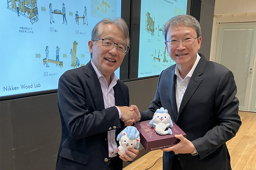 Singapore Delegation Visits Nikken Sekkei Office | NEWS | News | NIKKEN ...