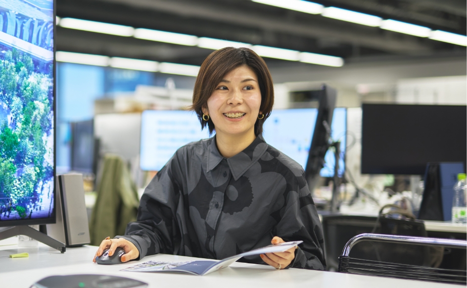 斎野 はるな | 社員インタビュー | 採用情報 | NIKKEN SEKKEI LTD